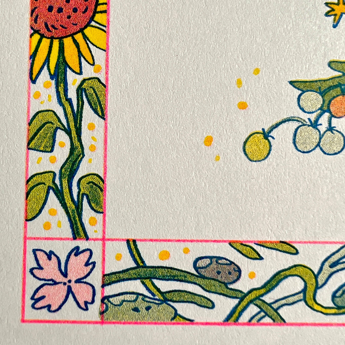 Sunflower Fairy Riso Print | Natalie Andrewson (CA) – WE ARE 1976