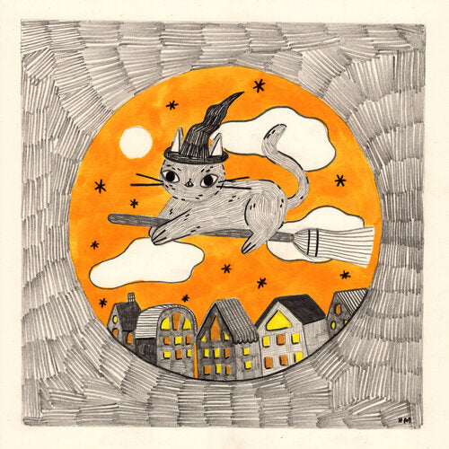 Brujita Gatita Art Print | Heidi Moreno (CA) – WE ARE 1976