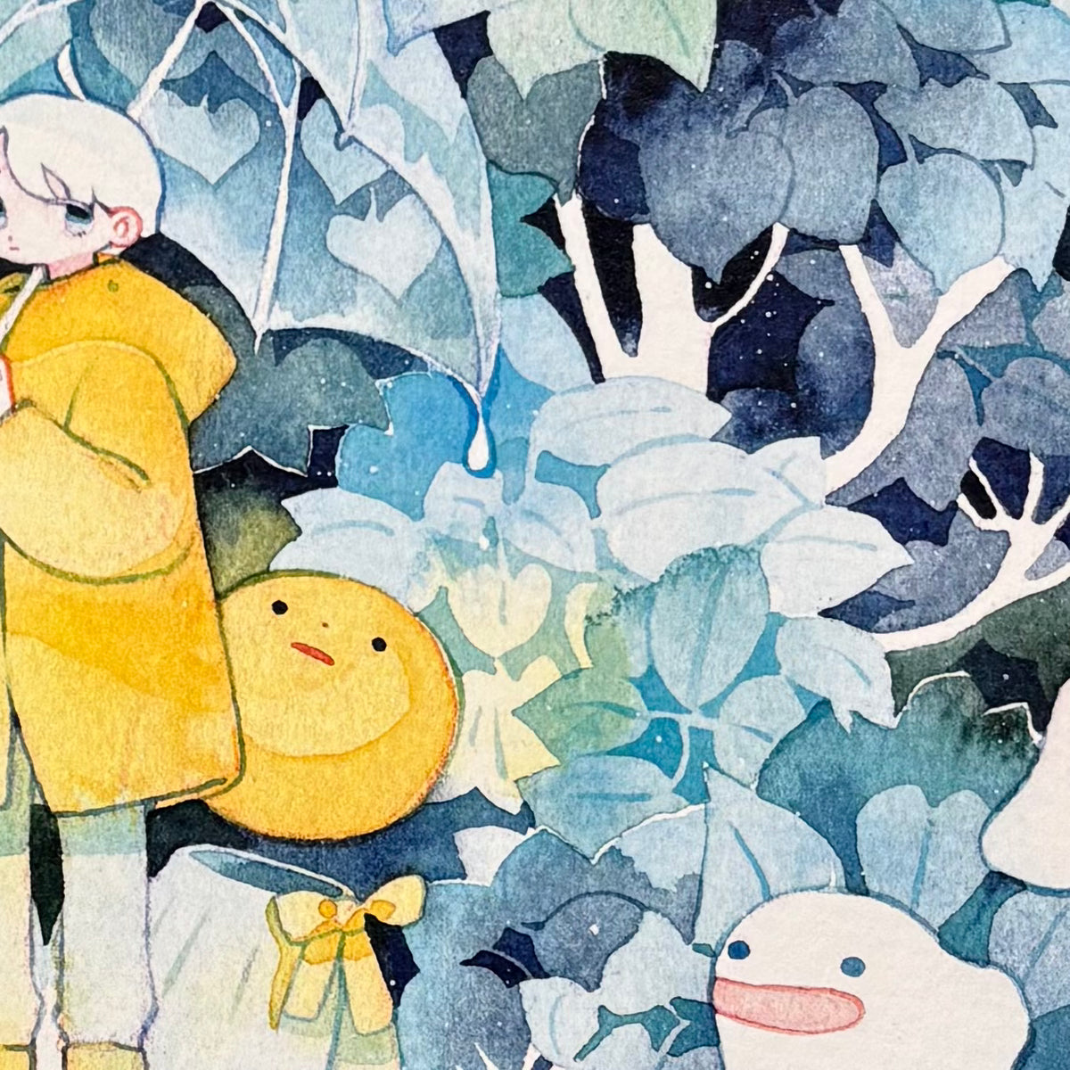 The Moon Came for a Visit Art Print | Koyamori (CAN) – WE ARE 1976