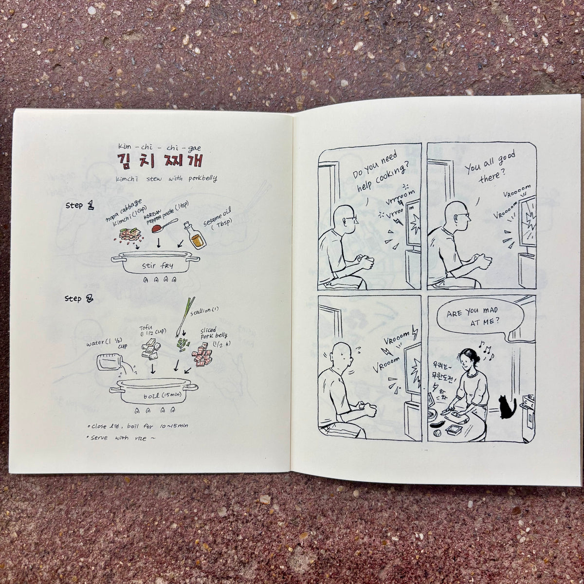 Korean American Everyday Cooking Zine | SY Choi and Eric Watkins (CA ...