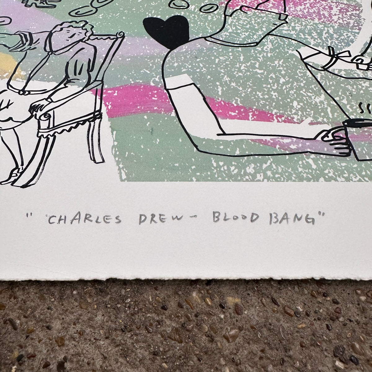 Charles Drew - Blood Bank Screenprint | Kylie Chan x Karishma K – WE ...