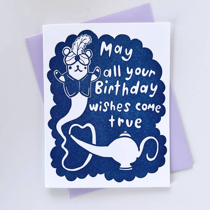 Birthday Genie Card | Ghost Academy (CA) – WE ARE 1976