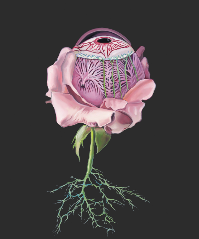 Floral Eye Anatomy Art Print | Trisha Thompson Adams (OK) – WE ARE 1976