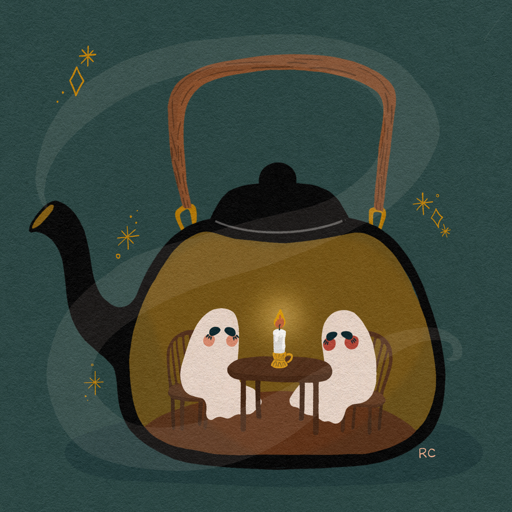 Ghost Date Art Print | Rachele Cromer (OK) – WE ARE 1976