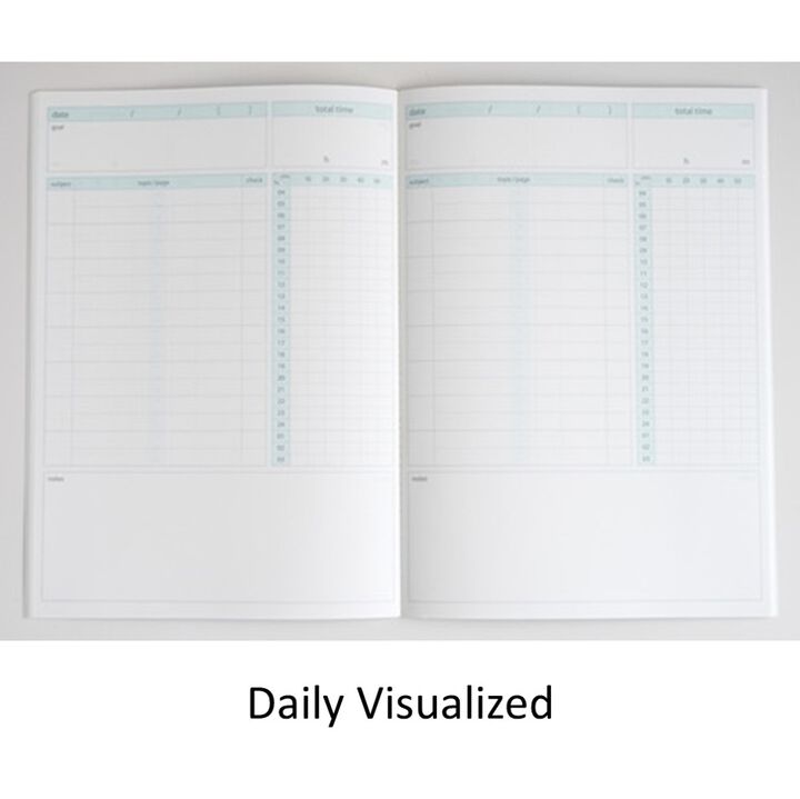 Campus Study B5 Daily Visualized Planner | Kokuyo (Japan) – WE ARE 1976
