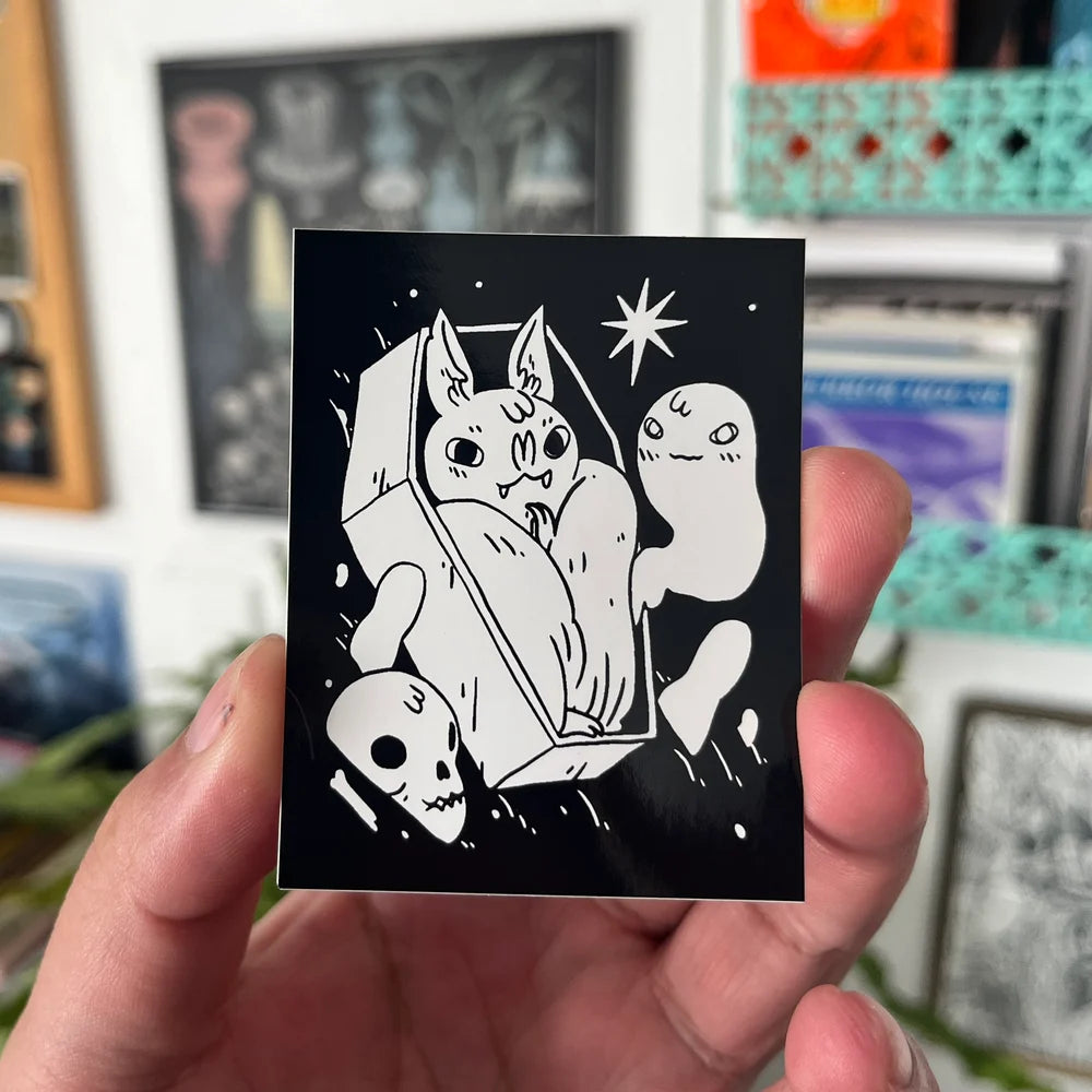 Vampire Vinyl Sticker | Deth P. Sun (CA) – WE ARE 1976